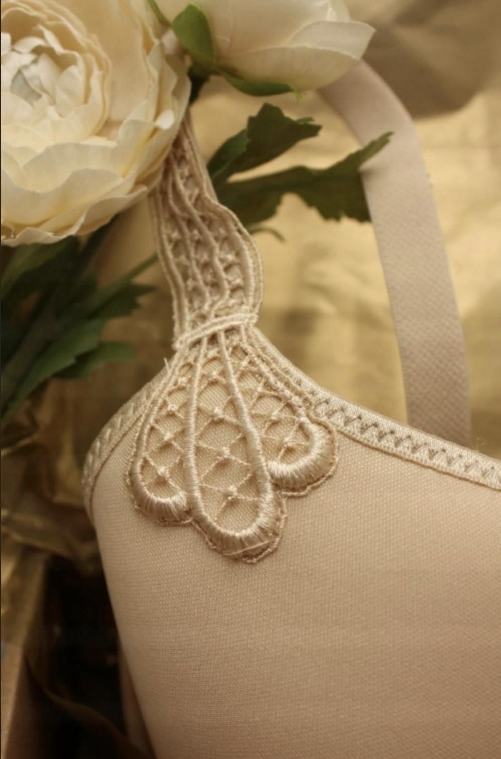 Biustonosz miękki Corin Virginia 17871 Stanik Gładki Beżowy 90C - Ceny ...