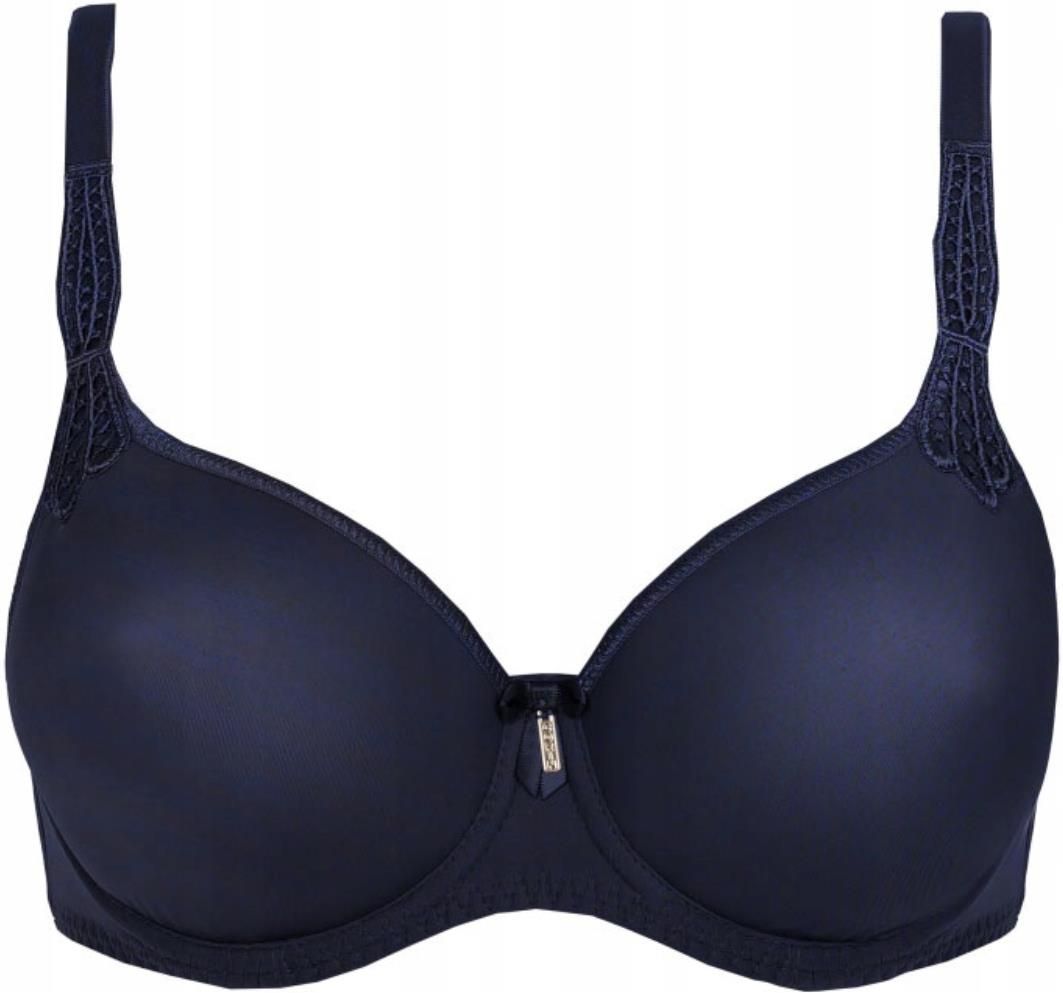 Biustonosz miękki Corin Virginia 17871 Stanik Gładki Granatowy 75E ...