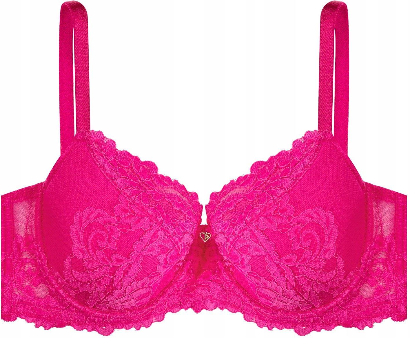 Biustonosz na Duży Biust Stanik Koronkowy Duże Rozmiary Esotiq 75H ...