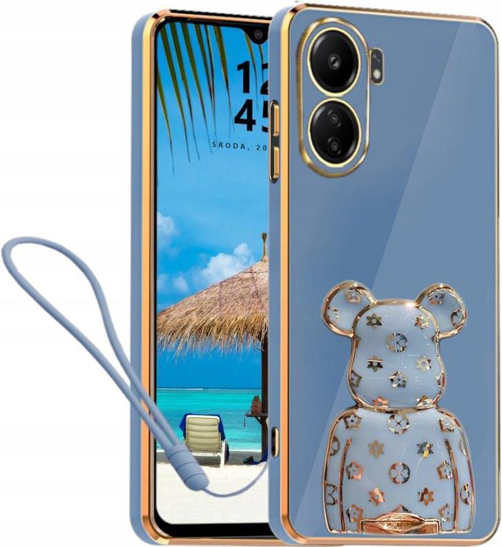 Mbm Etui Teddy Bear Stand Case Misiek Stojak Do Poco C65 Redmi 13C 4G ...