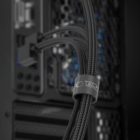 Tech-Protect Velcro Cable Organizer 300Cm Black - Opinie i ceny na Ceneo.pl