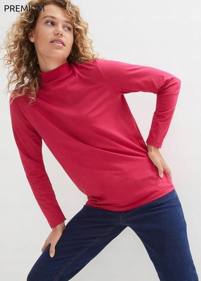 Bpc Bonprix Collection Bluzka Z PÓŁGOLFEM__44/46 - Ceny i opinie - Ceneo.pl