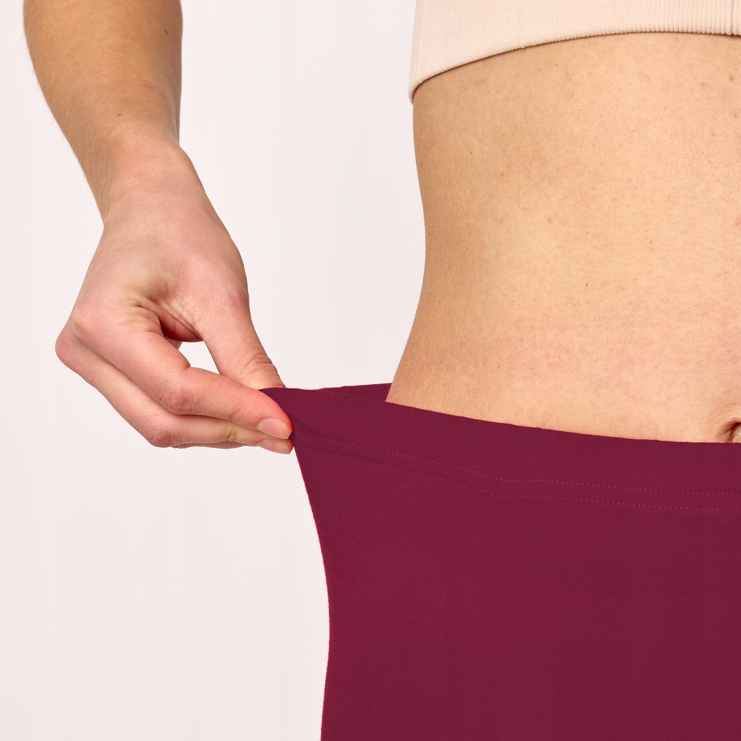 Merry Style Legginsy damskie krótkie bawełna MS10-200 Bordowy XL - Ceny ...