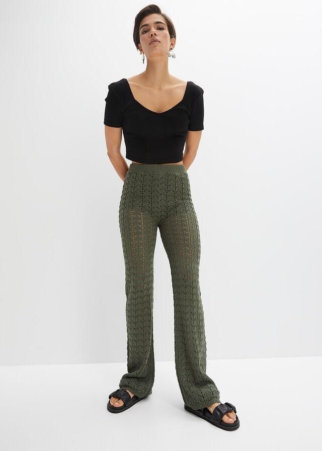 44 Spodnie Dzianinowe uyk - Ceny i opinie - Ceneo.pl