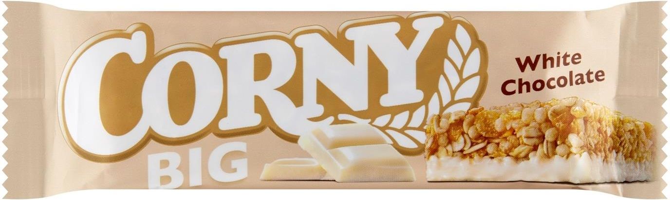 Corny Baton Zbożowy Z Białą Czekoladą Big 40G - Ceny i opinie - Ceneo.pl