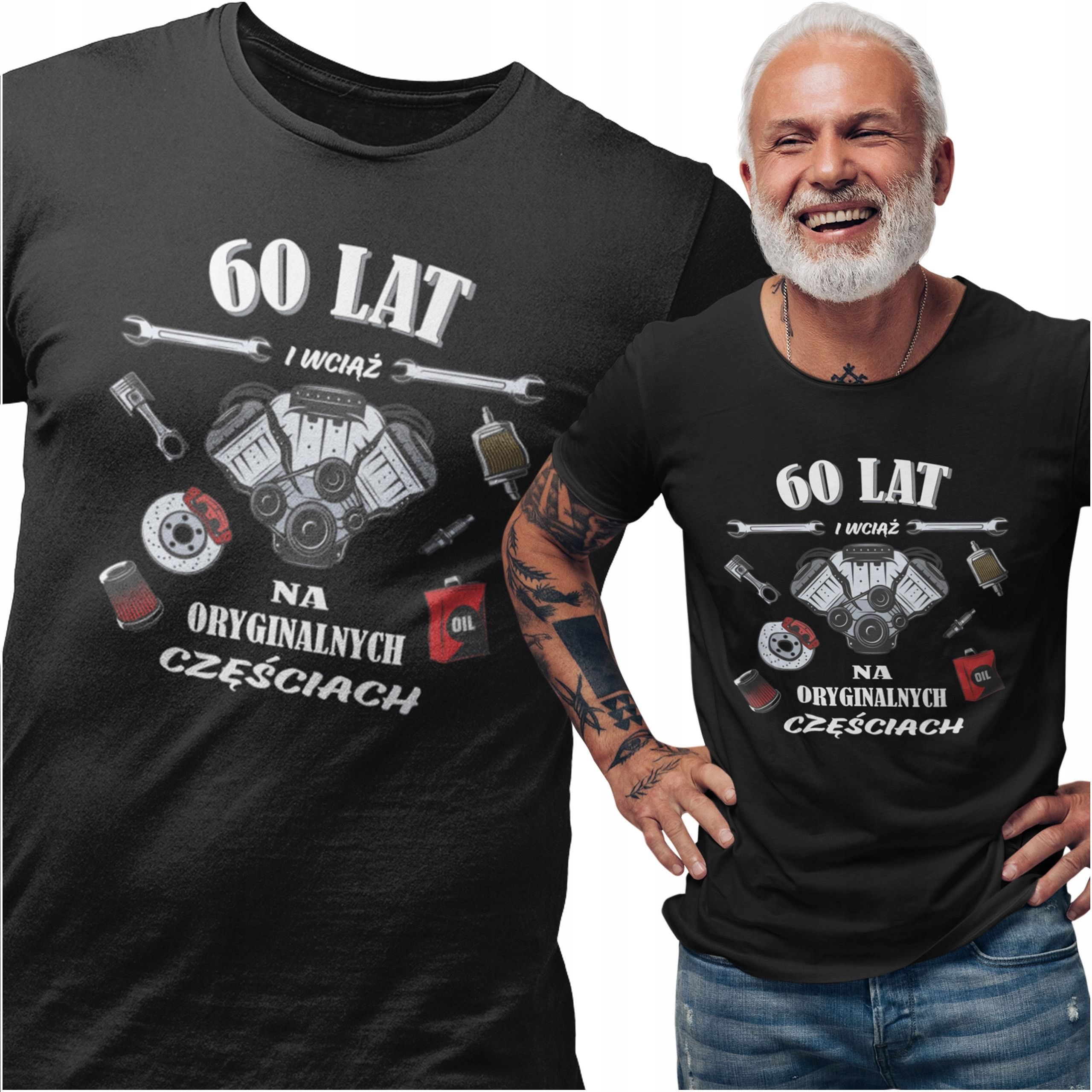 Koszulka 60 Lat Na 60 Urodziny Na Oryginalnych Częściach - Ceny i opinie - Ceneo.pl