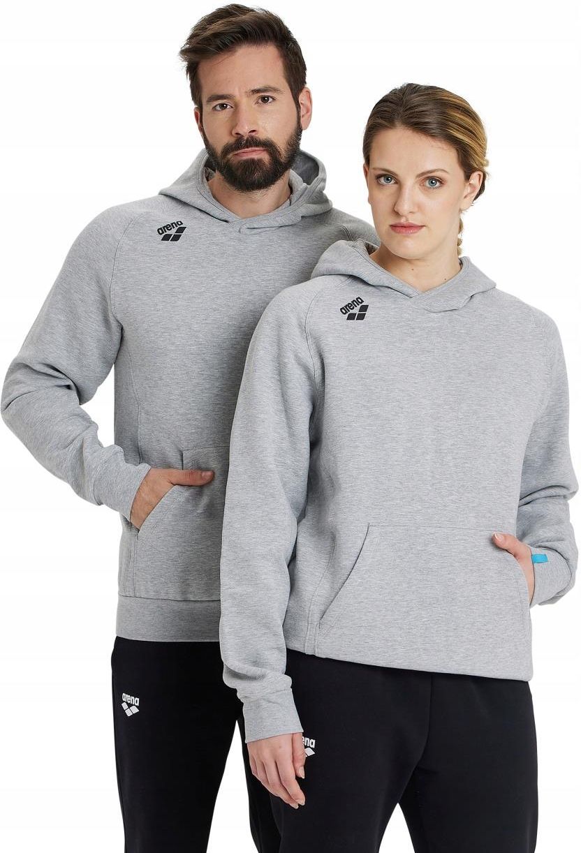 Bluza Arena Team Hooded Sweat Panel Grey Xs - Ceny i opinie - Ceneo.pl