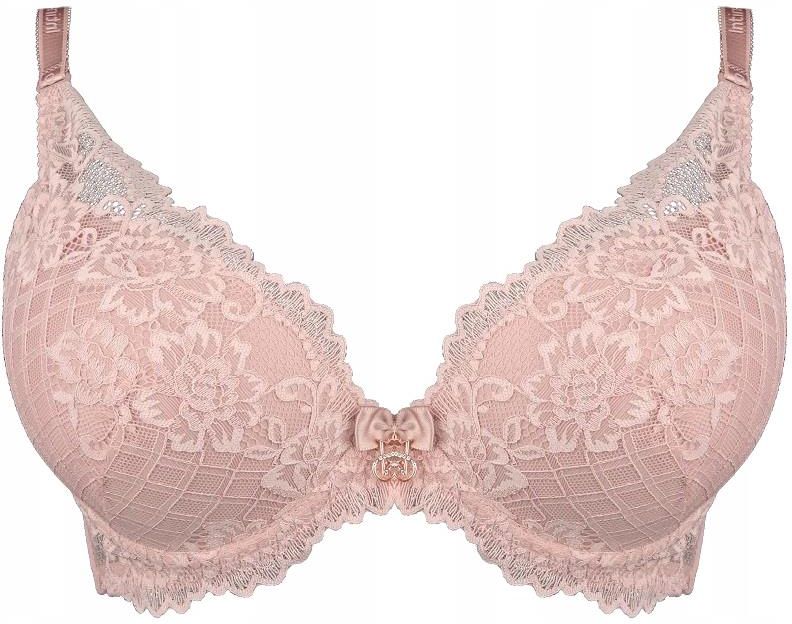 Intimidao koronkowy biustonosz delikatny push up karmelowy 80 B - Ceny i opinie - Ceneo.pl