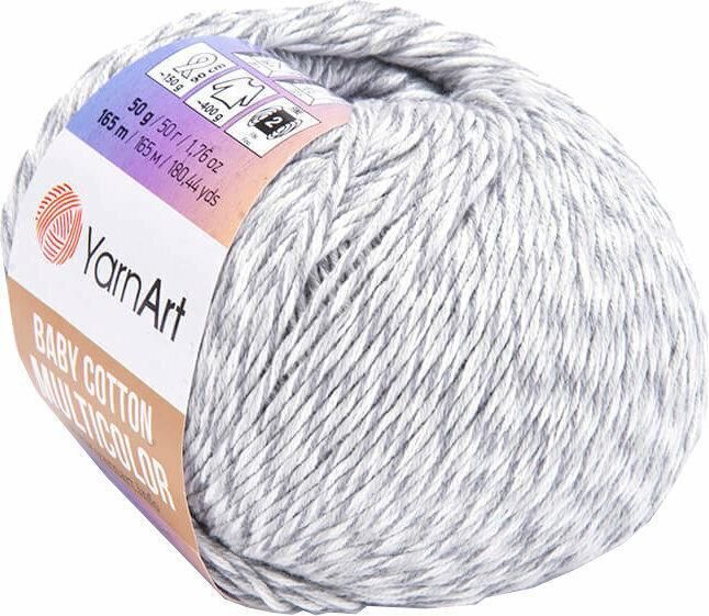 Yarn Art Baby Cotton Multicolor 5202 Grey White Włóczka - Ceny i opinie ...