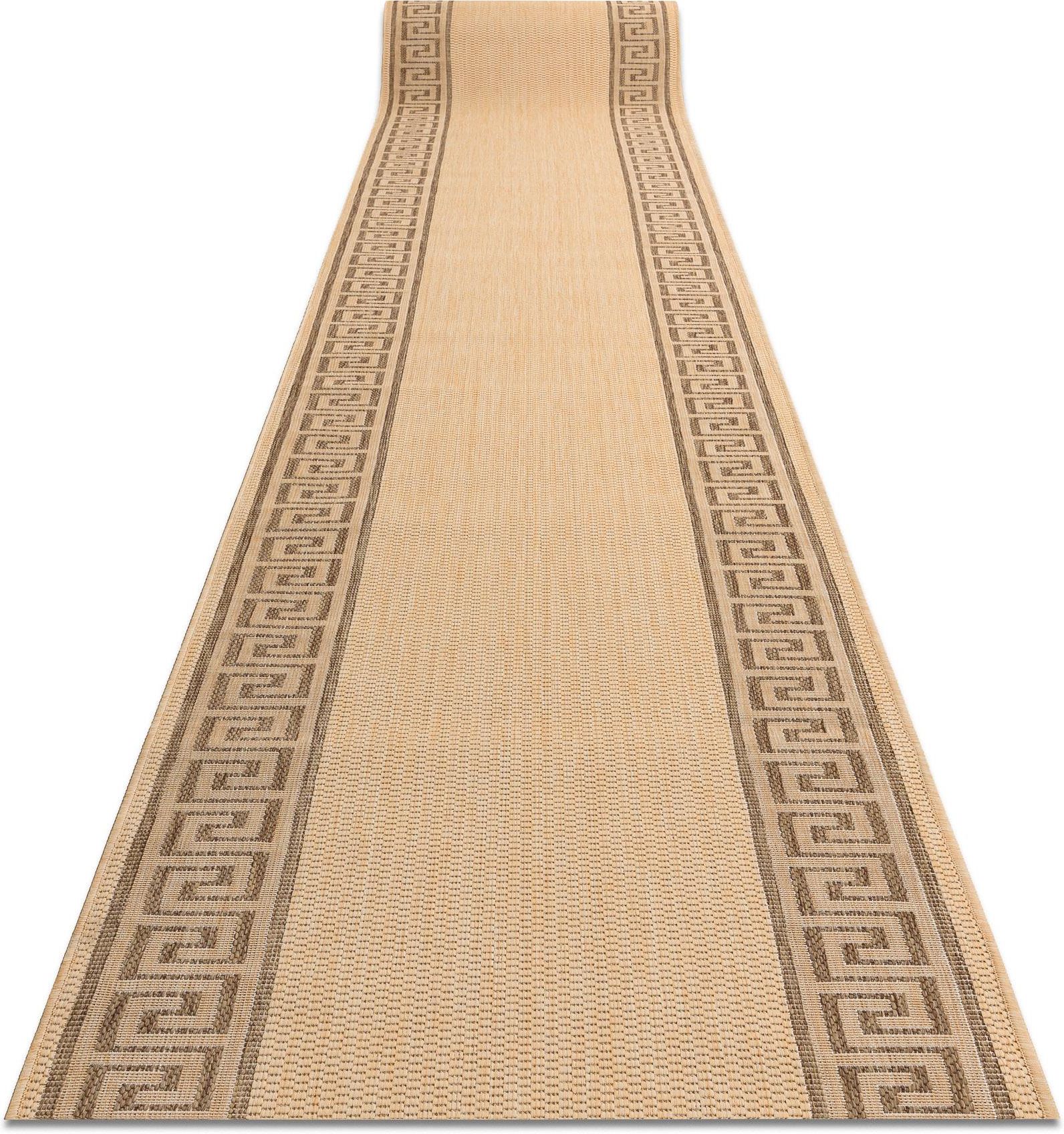 BestenTeppicheDe Chodnik Sizal Floorlux Wzór 20014 Mais Coffee 80Cm ...