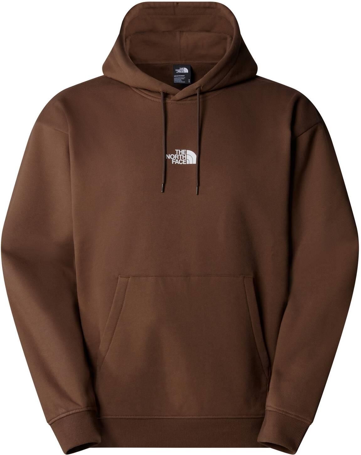 Bluza z kapturem męska The North Face ZUMU OVERSIZE brązowa NF0A89FJ1OI ...