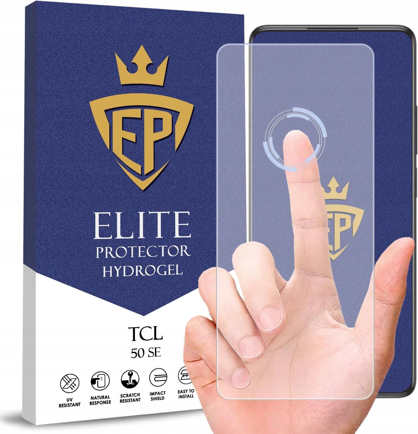 Elite Protector Najlepsze Szkło 5D Do Tcl 50 Se Nietłukące Elastyczne ...