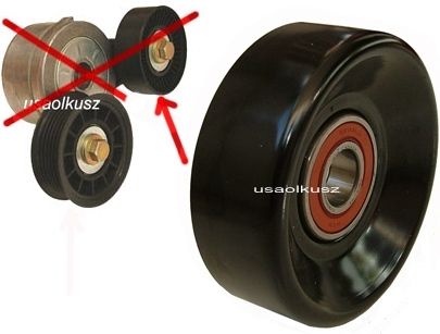 Mechanizm rozrządu Rolka napinacza paska MICRO 90mm Dodge RAM1500 89018 ...