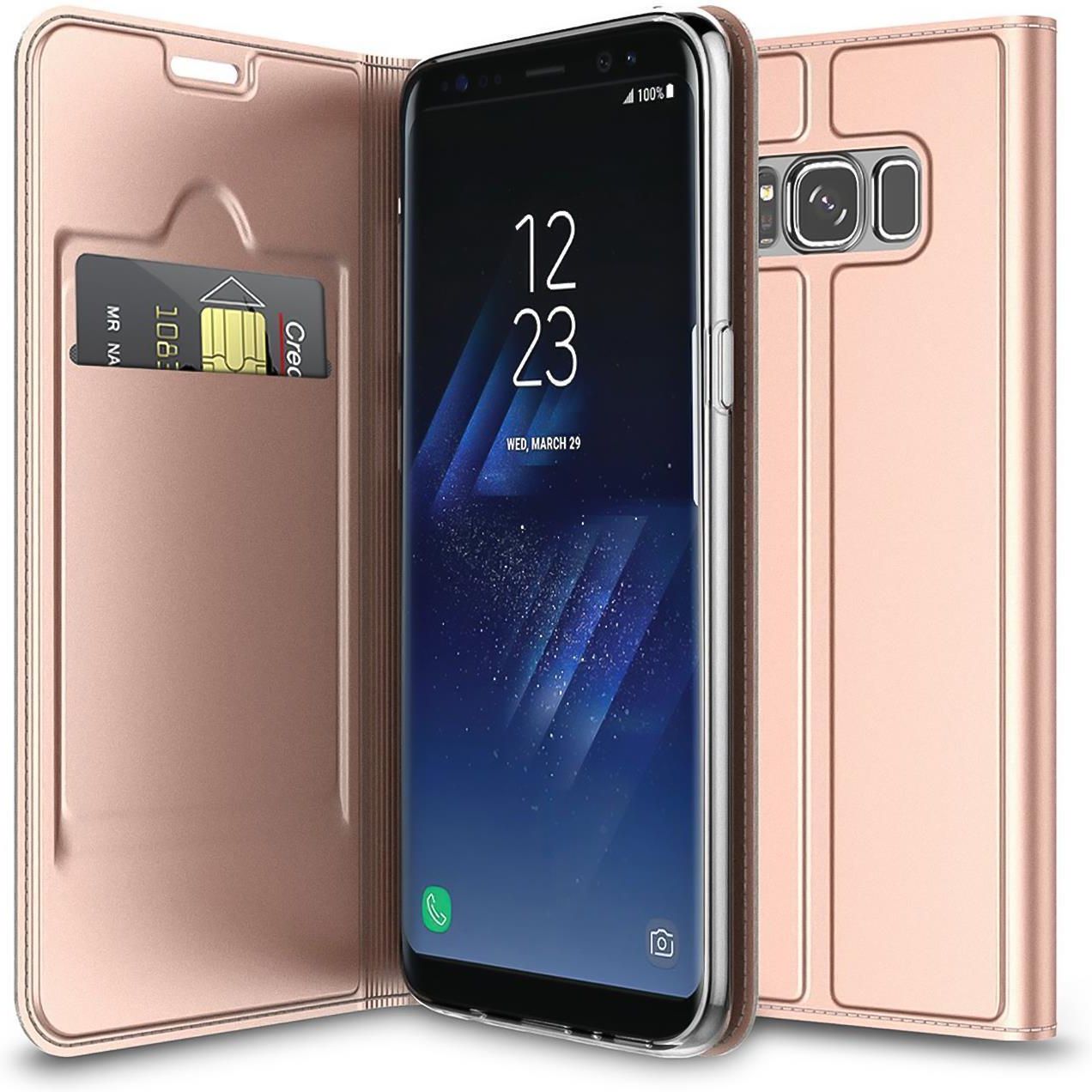 Coolgadget Pokrowiec Na Telefon Komórkowy Samsung Galaxy S8 Book Etui ...