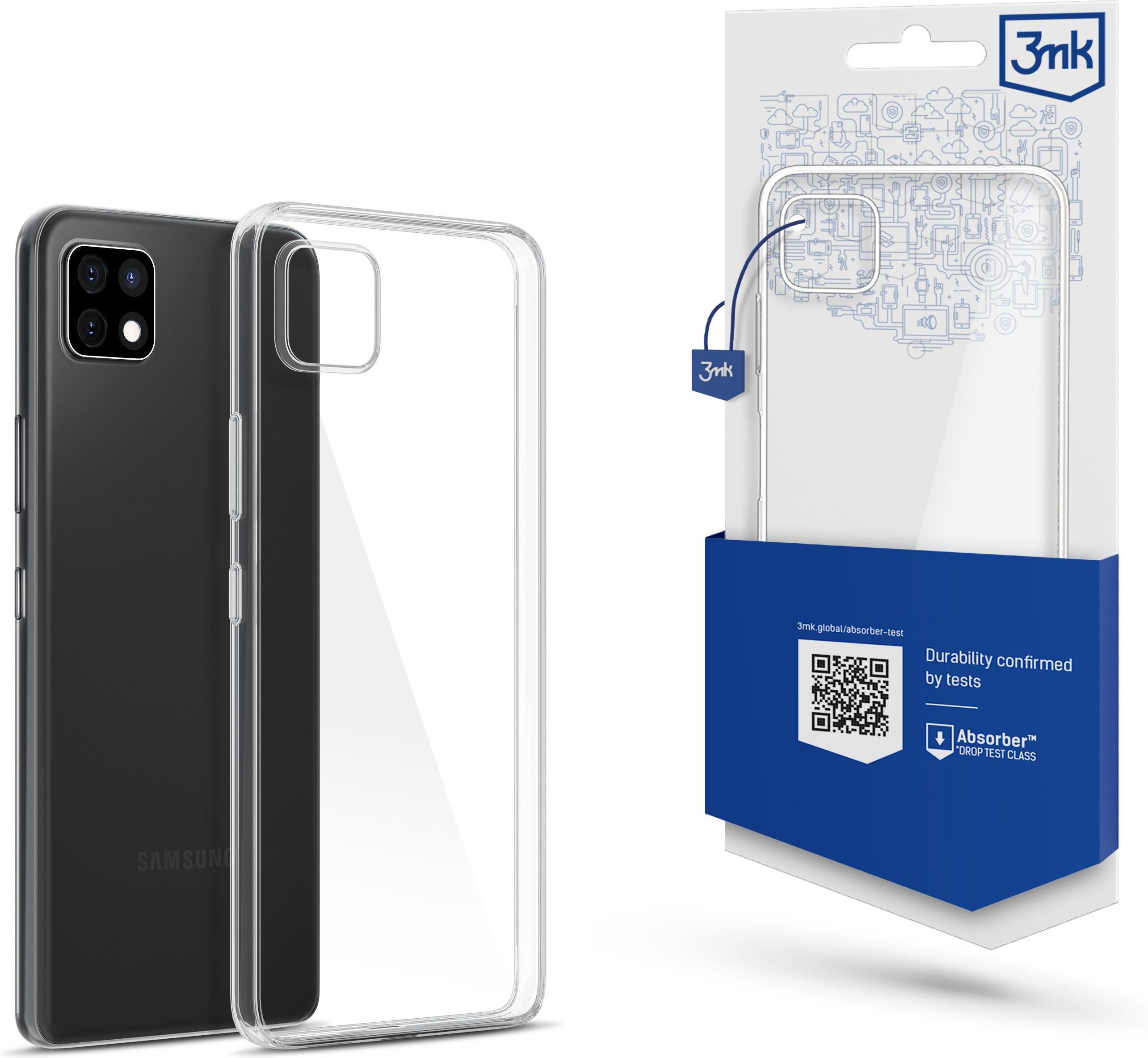 3Mk Protection Samsung Galaxy A22 5G 3Mk Clear Case - Etui na telefon ...