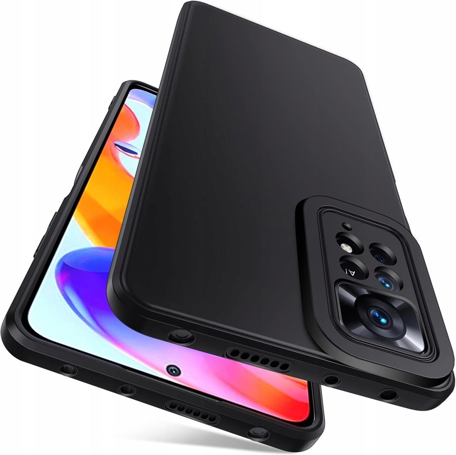 Sasal Etui Soft Inside Matt Do Xiaomi Redmi Note 11 Pro Szkło Hartowane ...