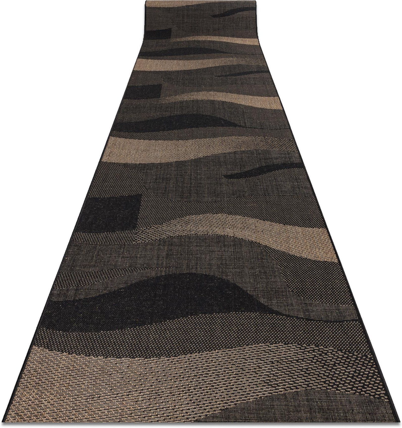 BestenTeppicheDe Chodnik Sizal Floorlux Wzór 20212 Black Coffee 120Cm ...