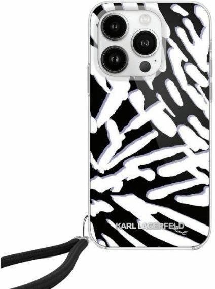 Karl Lagerfeld Etui Iml Zebra Pattern Cord Na Iphone 15 Pro Czarne ...