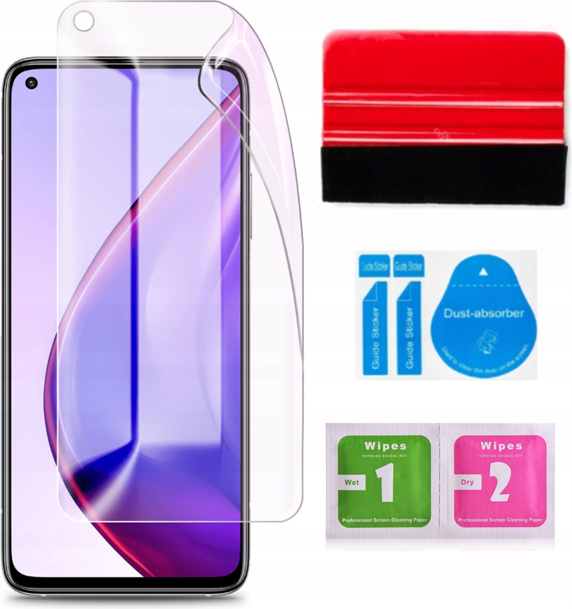 Bez Marki Zestaw Folia Hydrożelowa Ochronna Do Motorola Moto G9 Power ...