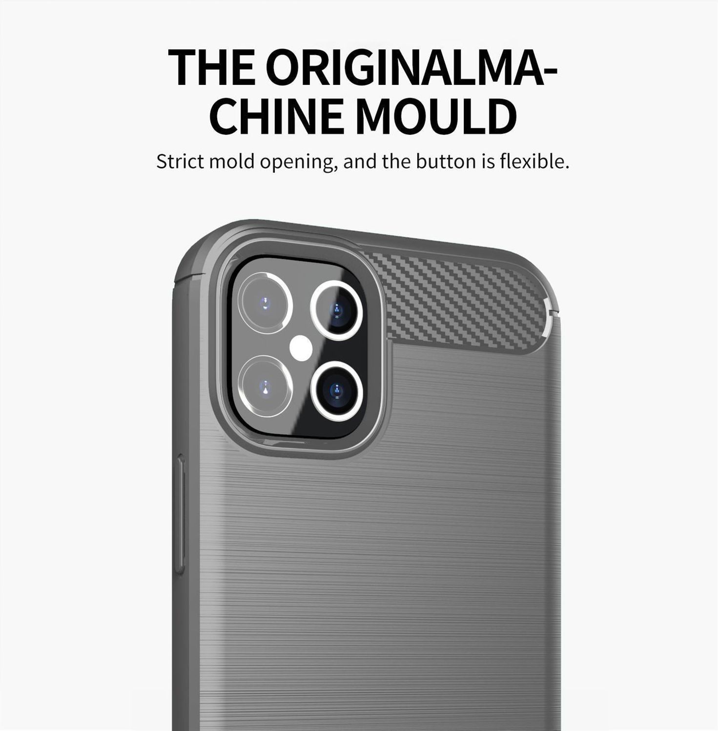 Cadorabo Etui Do Apple Iphone 12 Iphone 12 Pro Etui W Kolorze Brushed ...