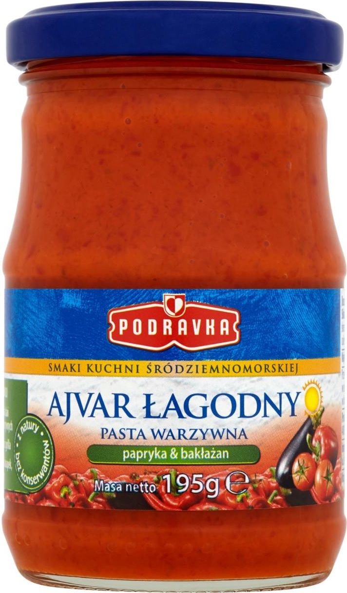 Podravka Ajvar łagodny 195g - Ceny i opinie - Ceneo.pl