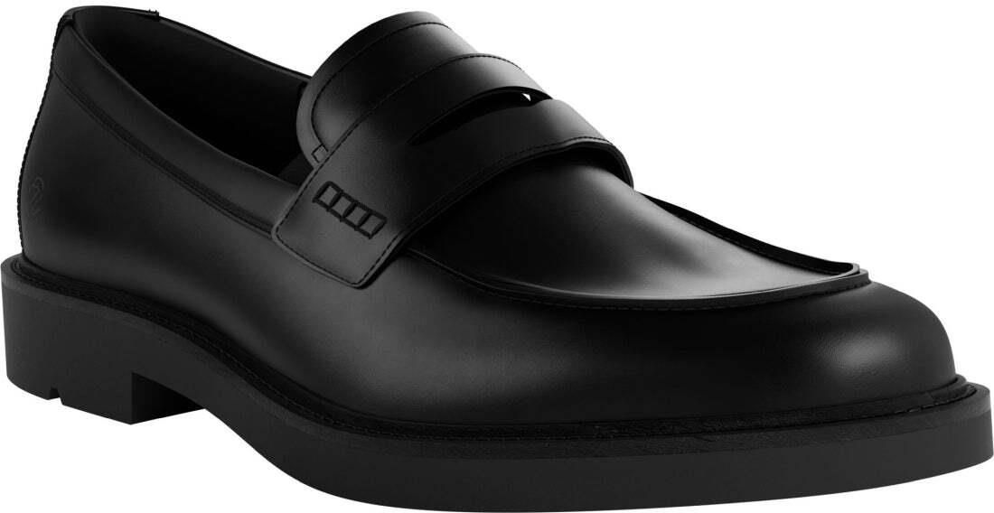 Męskie mokasyny ECCO 52565401001 Kolor: Czarny Rozmiar: 43 - Ceny i ...