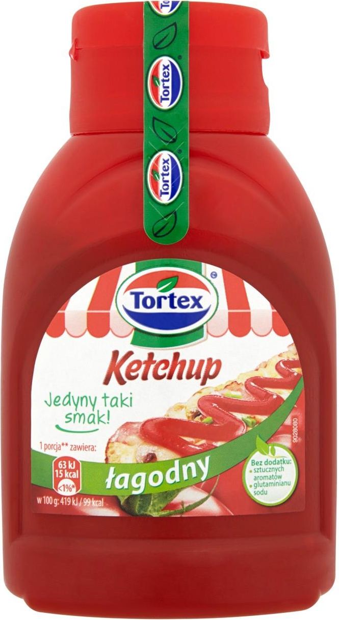 Tortex Ketchup łagodny 250g - Ceny i opinie - Ceneo.pl