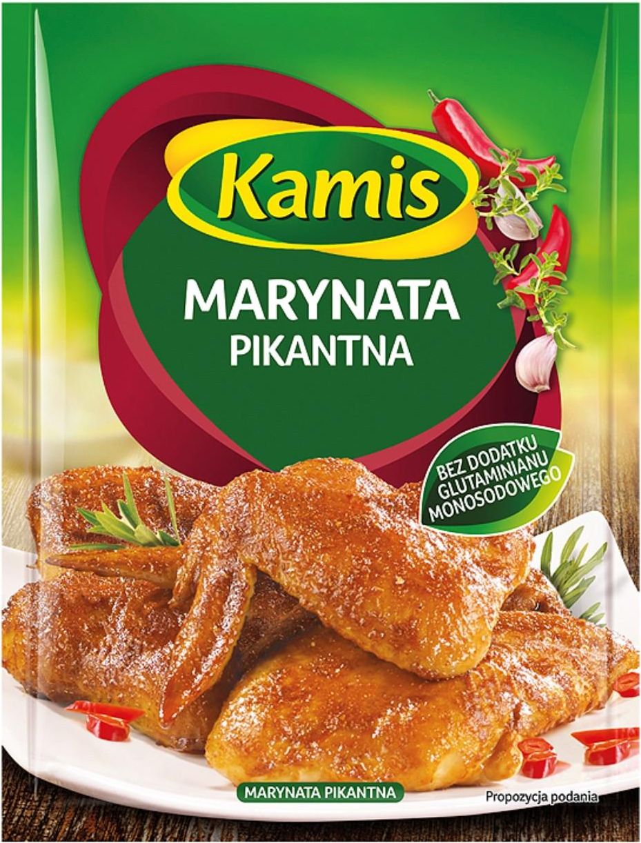 Kamis marynata pikantna do mięsa i drobiu 20g - Ceny i opinie - Ceneo.pl