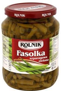 Rolnik Fasolka szparagowa zielona 700g - Ceny i opinie - Ceneo.pl