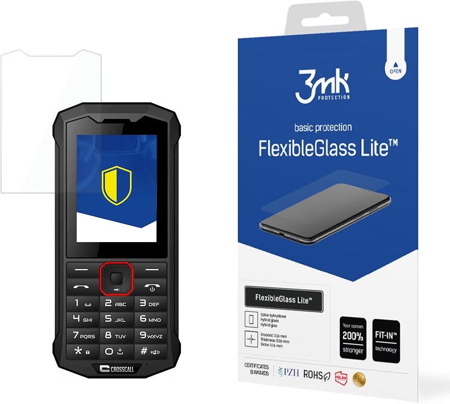 3Mk Protection 3Mk Display Hybridglass Flexibleglass Lite Dla Crosscall Spider X4 0 16Mm 6H ...