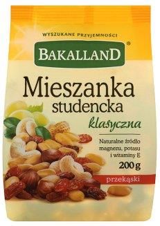 Bakalland mieszanka studencka klasyczna 200g - Ceny i opinie - Ceneo.pl