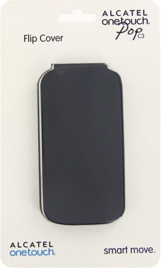 Mobileplus Alcatel One Touch Pop C3 Flip Cover Black Blue - Etui na ...