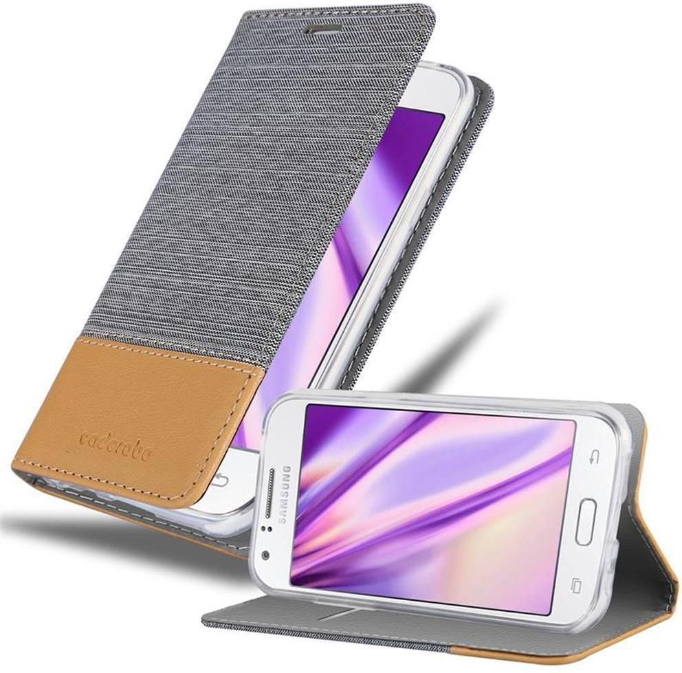 Cadorabo Etui Ochronne Do Samsung Galaxy J1 2015 W Kolorze Szarym Etui ...