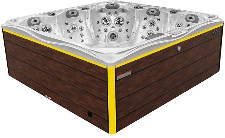 Jacuzii Hydrosan Wanna Spa Z Hydromasażem 5-Osobowa Biała Perła Obudowa ...