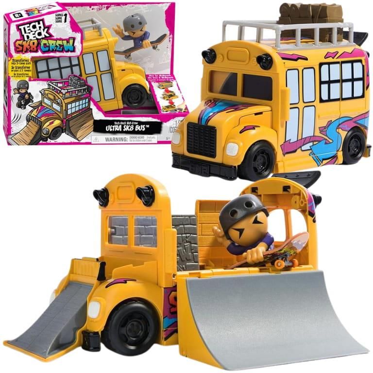 Tech Deck Sk8 Crew Ultra Skate Bus 2w1 Autobus Rampa Skatepark - Ceny i ...