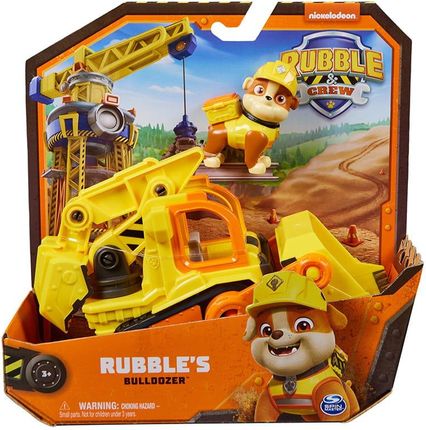 Psi Patrol Rubble & Crew Rubble I Jego Ekipa Zestaw Pojazd Budowlany ...