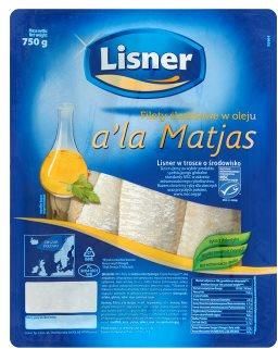 Lisner Filety śledziowe a'la matjas w oleju 100g - Ceny i opinie - Ceneo.pl