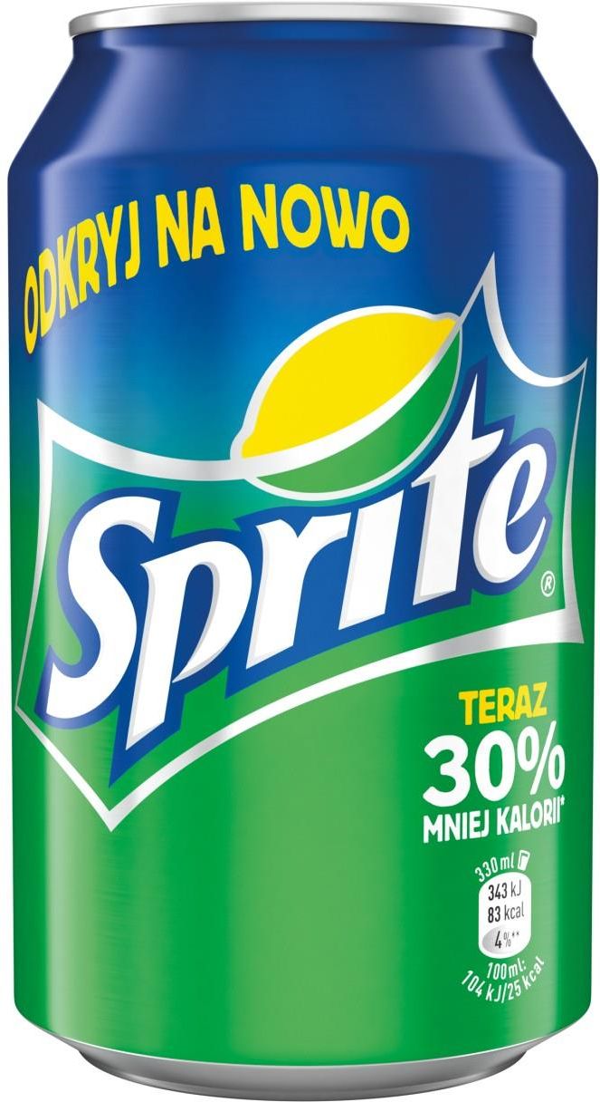 Sprite napój gazowany 330ml - Ceny i opinie - Ceneo.pl
