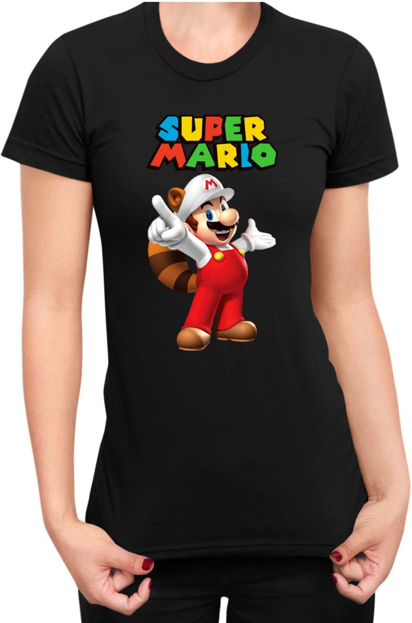 Mario Flower Costume koszulka damska Super Mario Bros Luigi Bowser ...