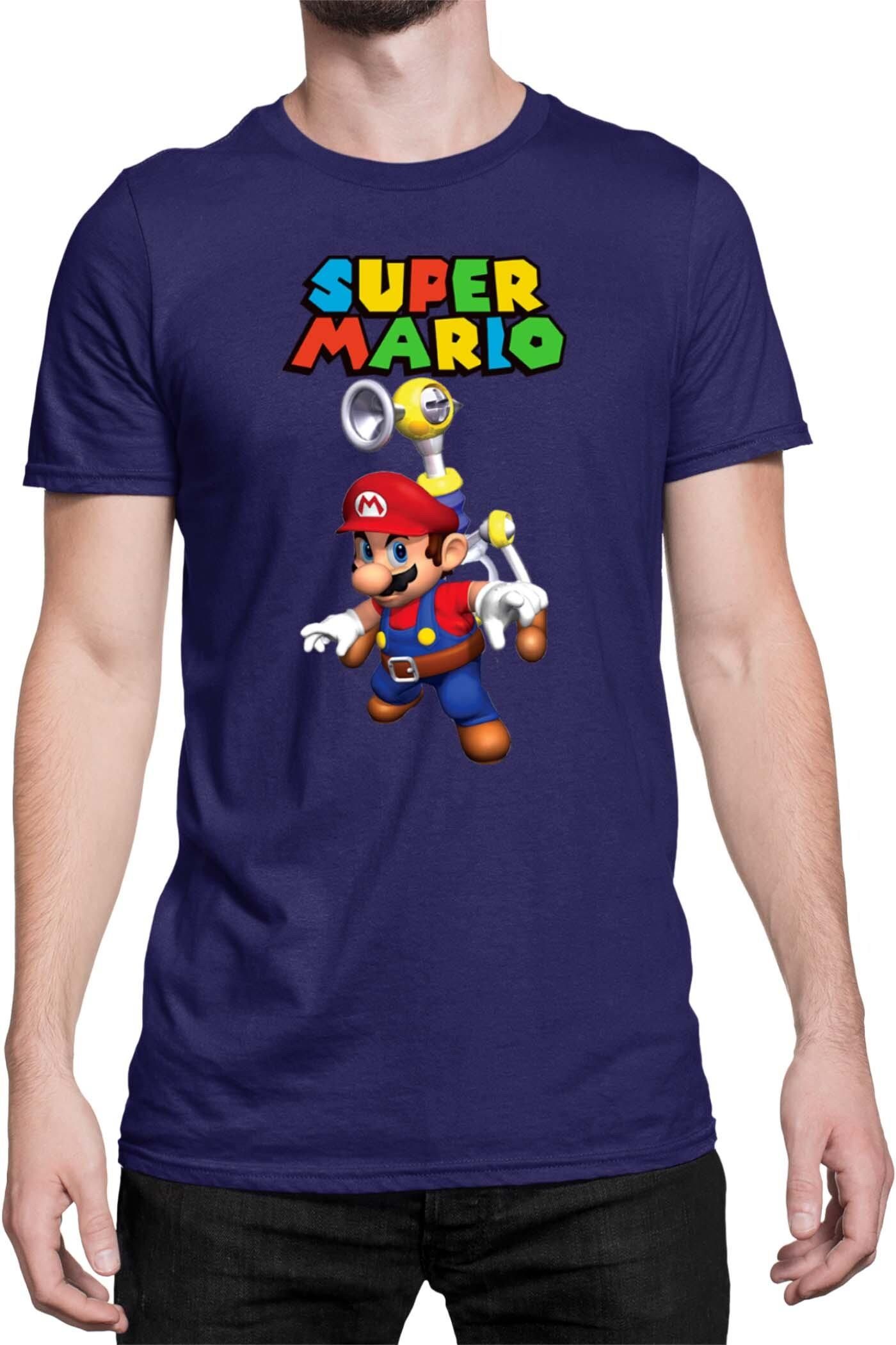 Mario Gadget męska koszulka Super Mario Bros Luigi Bowser, Man 3XL ...