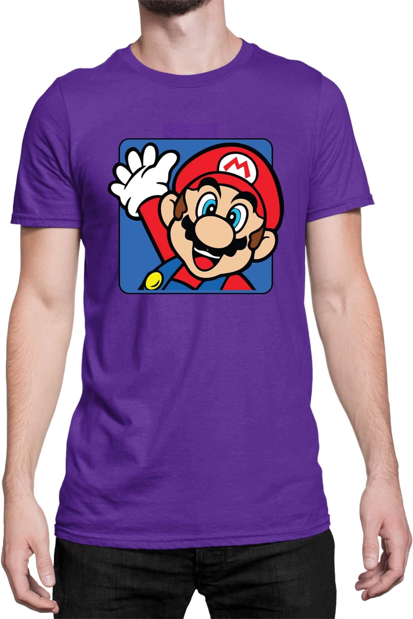 Mario High Five męska koszulka Super Mario Bros Luigi Bowser, Man 3XL ...