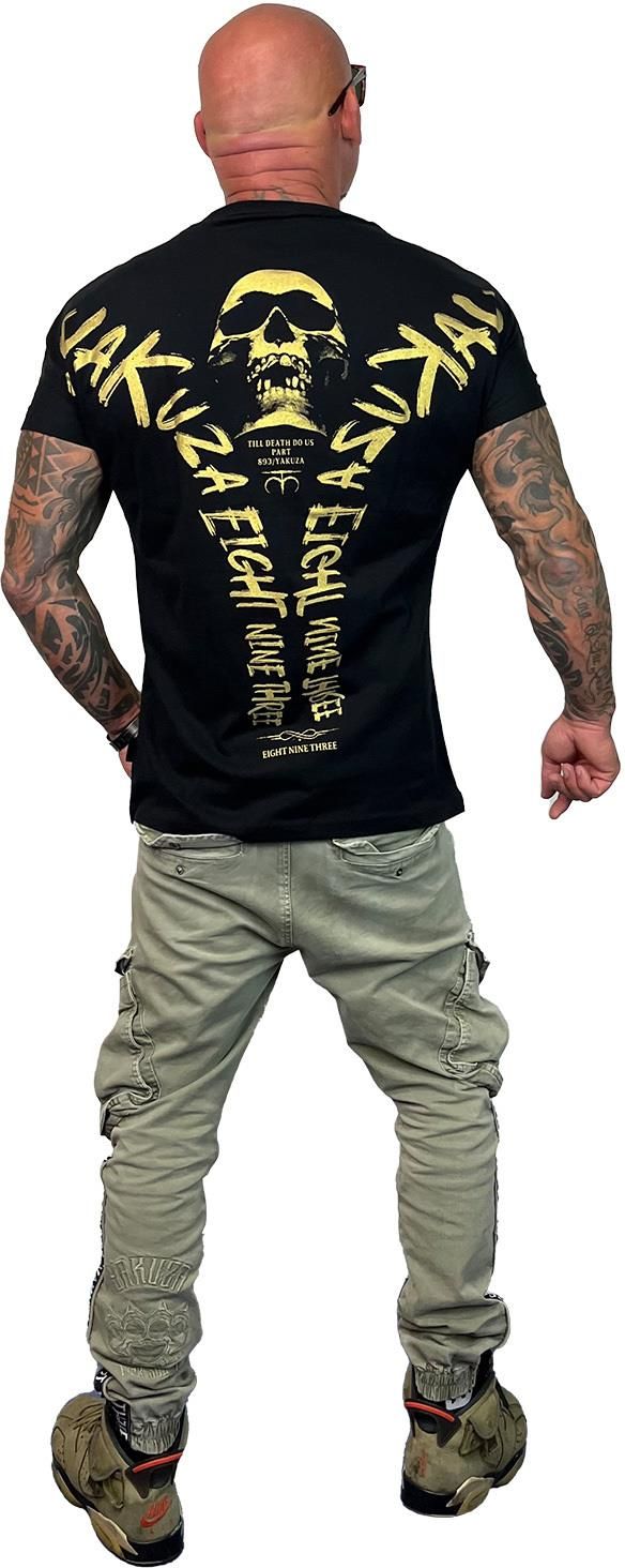 Yakuza-Official-Store Koszulka męska Yakuza VIP Skull Tree, czarny, S ...