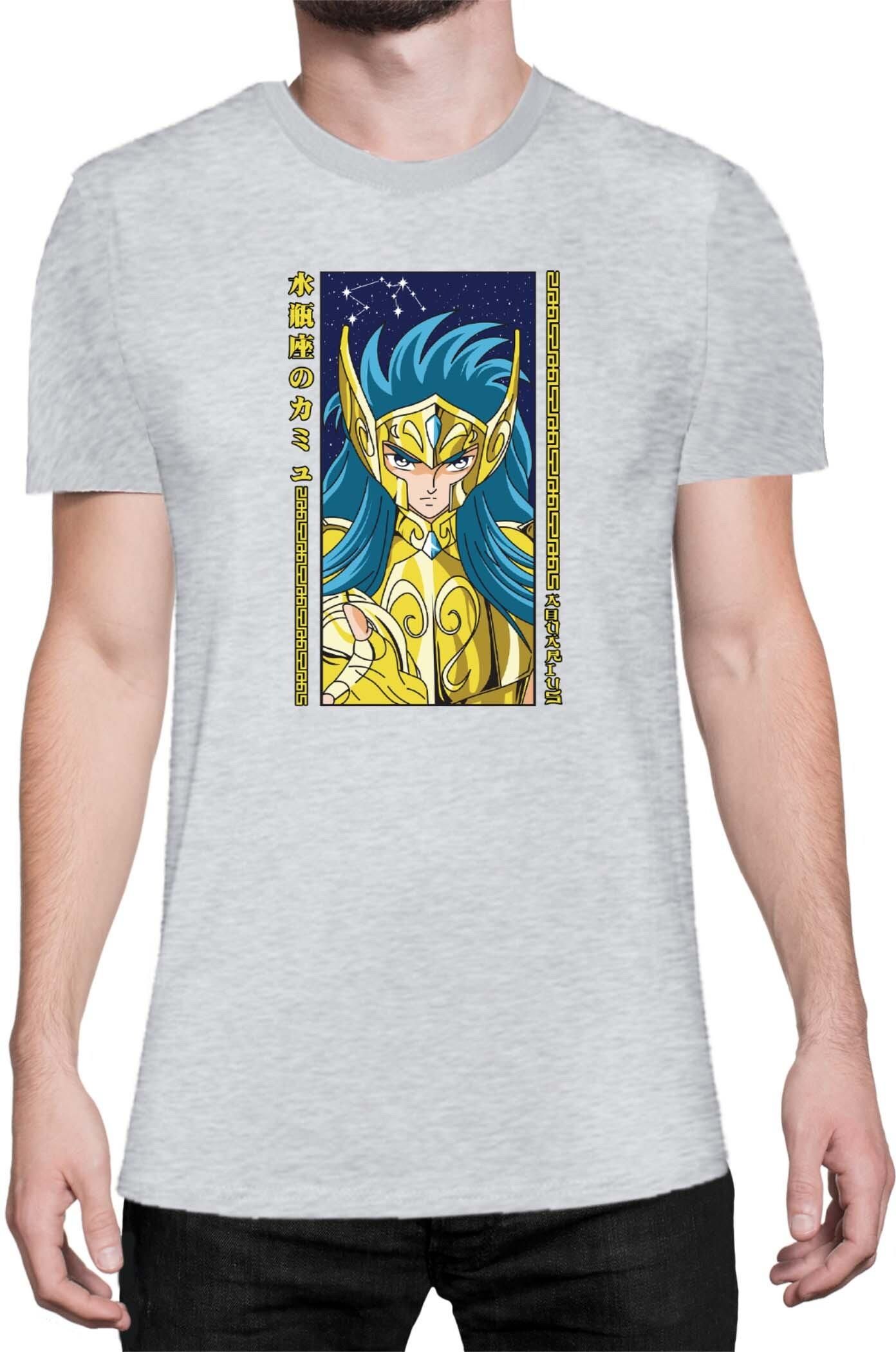 Aquarius męska koszulka Demon Slayer Kimetsu no Yaiba Anime Manga ...