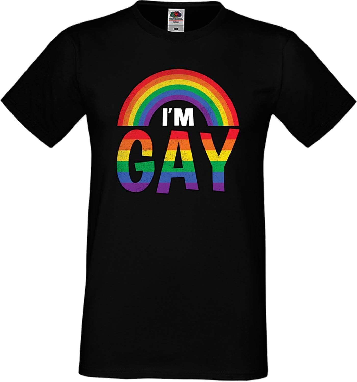 ImGay męska koszulka LGBTQ Pride Gift, Man 4XL / Czarny - Ceny i opinie ...