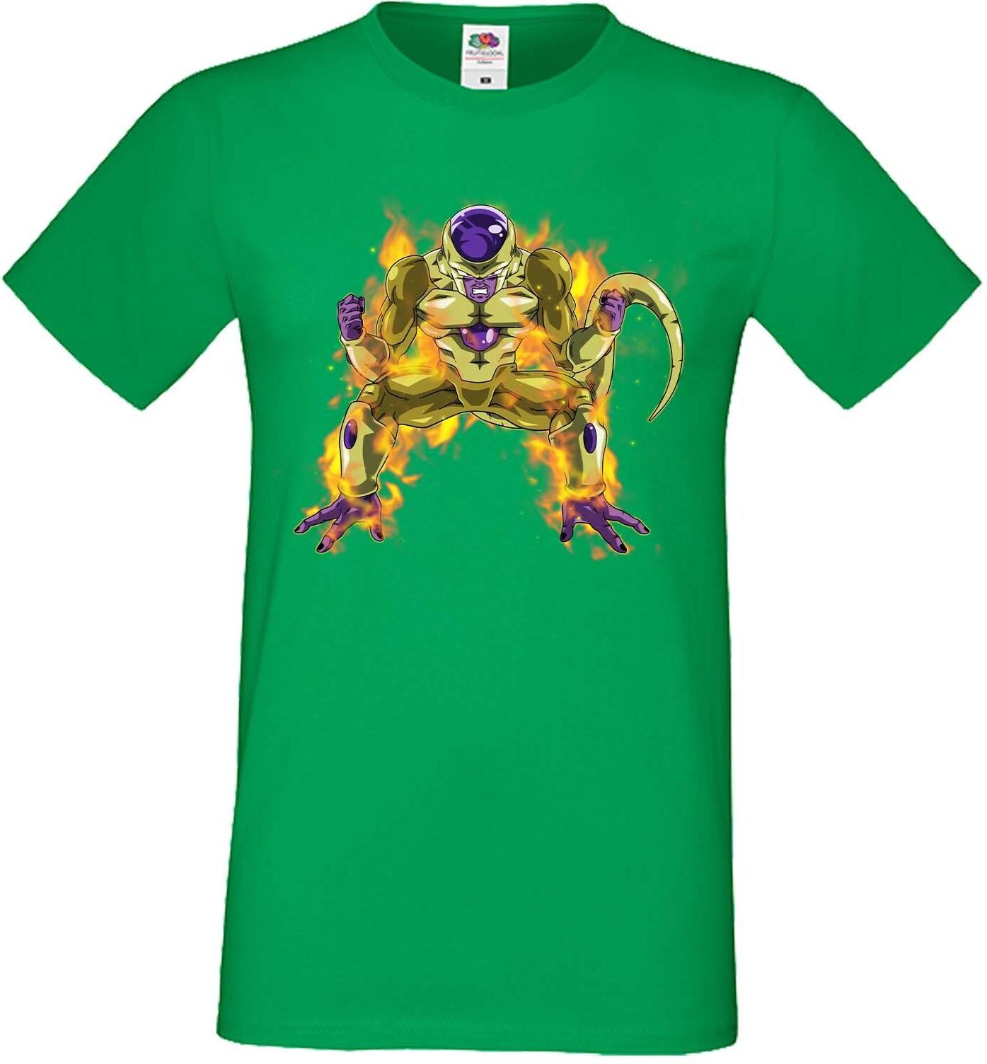 Yellow Frieza męska koszulka Comics Manga Japan Anime Animation Gift ...