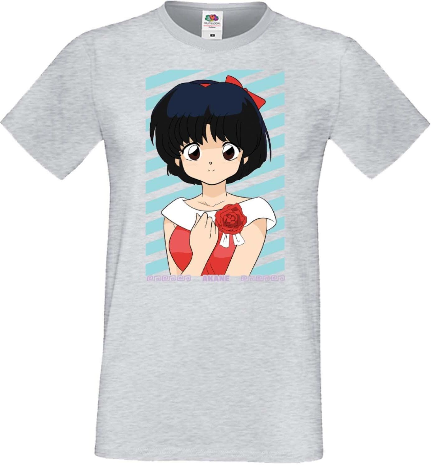 Akane Tendo męska koszulka Japan Anime Manga Comics Animation, Man XL ...
