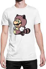 Mario Raccoon Costume męska koszulka Super Mario Bros Luigi Bowser, Man ...
