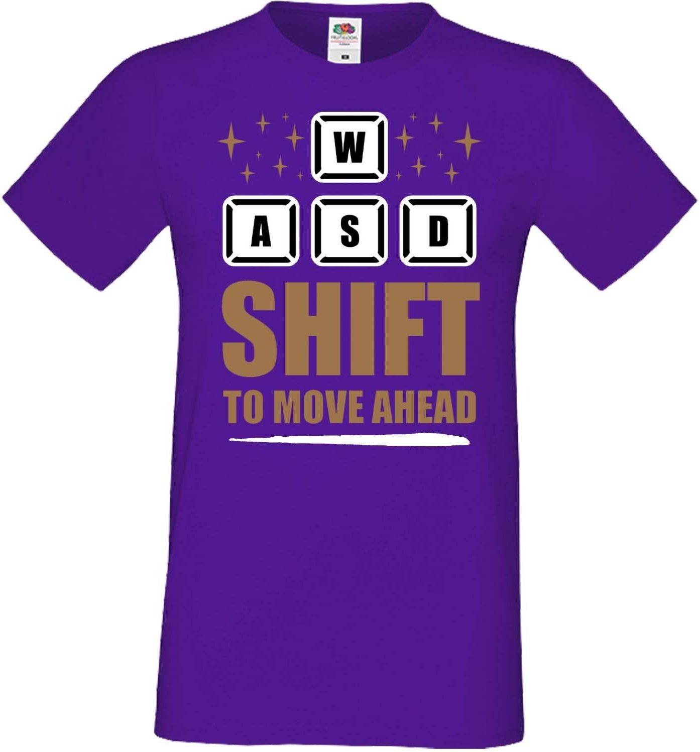 Gamer Wasd Shift męska koszulka Video Games Gamer Gift, Man M ...