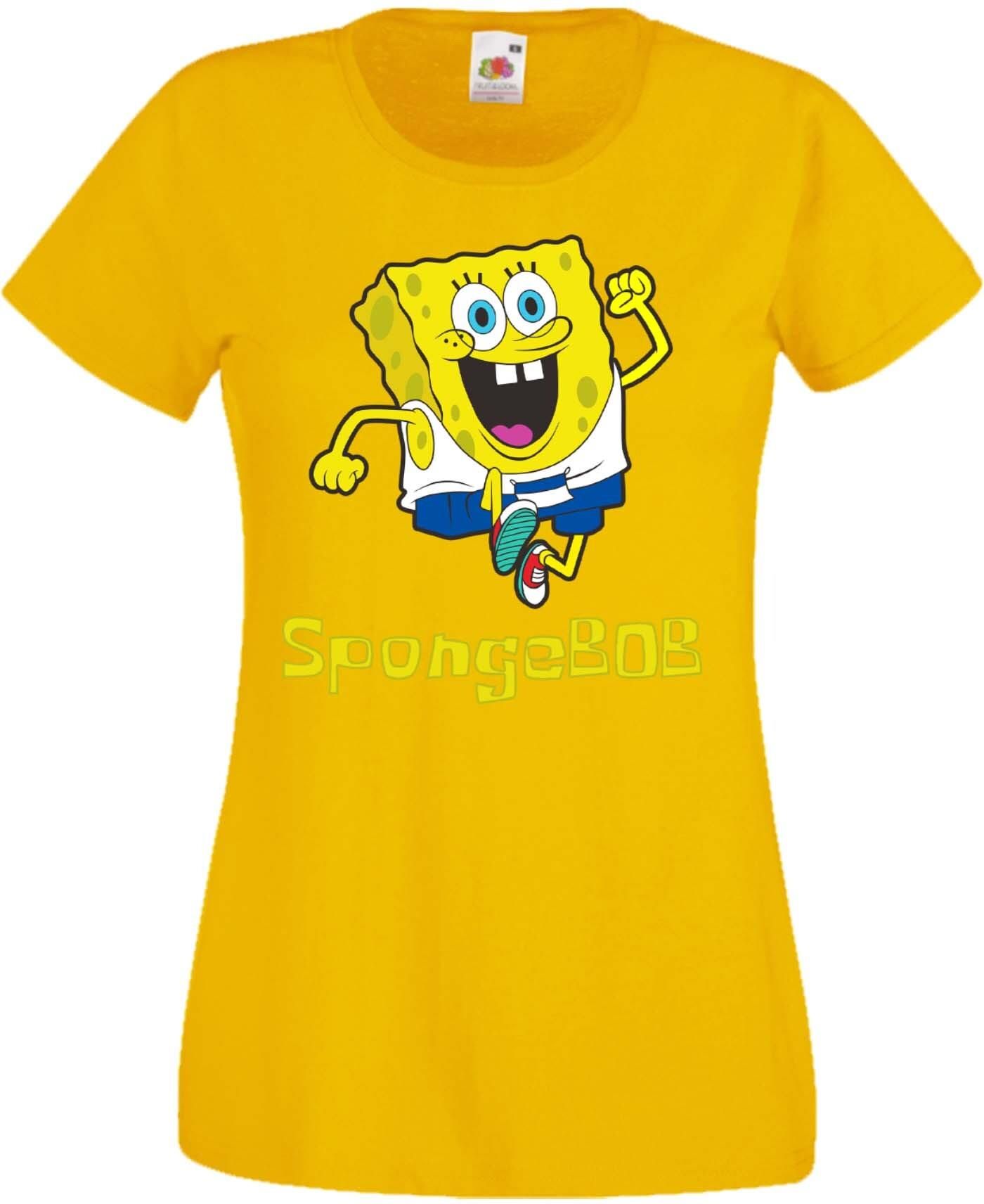 Spongebob koszulka damska Spongebob Squarepants, Lady XS / Żółty - Ceny ...