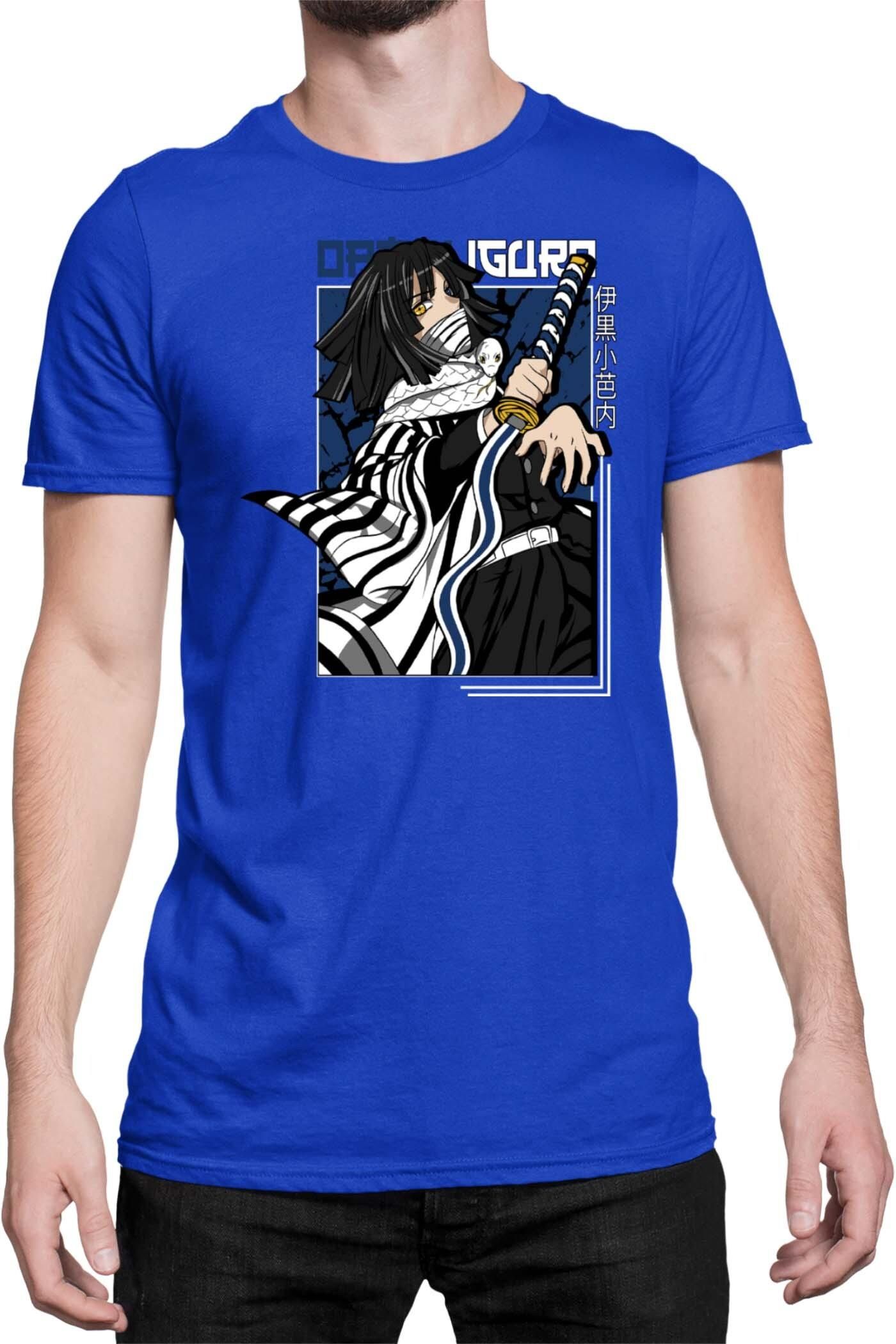 Tomioka Water Hashira męska koszulka Demon Slayer Kimetsu no Yaiba ...